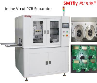 China PCB-separatormachine volledig automatisch Inline V-Cut 0,8mpa Te koop
