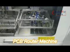 Máquina Roteadora de Despanelamento de PCB de 4.2KW, Cortador de Roteador de PCB Personalizado de Alta Precisão