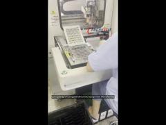 double station pcb router machine 220v with auto routing bit checker