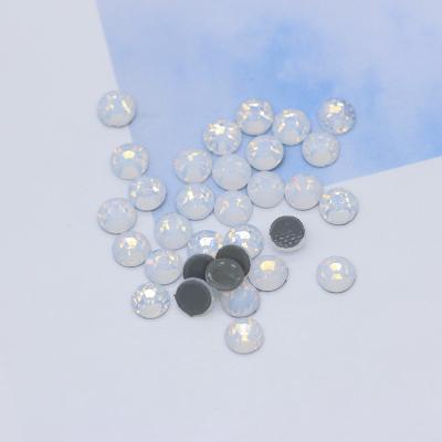 China White Opal Rhinestones Show Girl Dancing Wear Latin Trim Glass Beads Kitchen Decoration Accessories for Boxes and Cases for sale