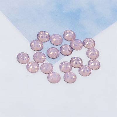 China Pink Opal Rhinestones Show Girl Dancing Wear Latin Trim Glass Beads Kitchen Decoration Accessories for Boxes and Cases for sale