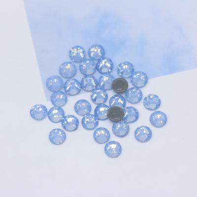China Blue Opal Rhinestones Show Girl Dancing Wear Latin Trim Glass Beads Kitchen Decoration Accessories for Boxes and Cases for sale