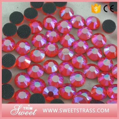 China DMC AB Color Iron-On Strass Loose Rhinestones World ChampionShip Dress Dancing Wear Accessories Clothing Trims Hotfix for sale