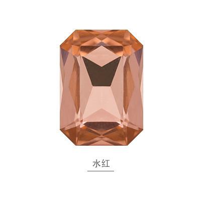 China K9 Rhinestones Rectangle Glue On Fabric Accessories Textile Fashion Ornaments DIY Designs Handbags Bedazzled Crystals for sale