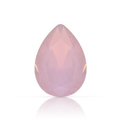 China Point Back Opal Rhinestones K9 Glass Crystal Fancy Stones Teardrop Shaped Necklace Garment Accessories Drops Glue on for sale