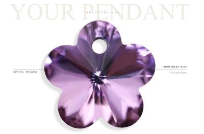 China DIY Glass Pendant Hole Rhinestones Sew on Garment Accessories Crystal Strass Plum Blossom Decoration Necklace Trimmings for sale