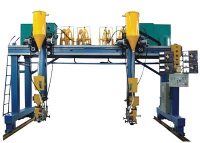 Cina Tipo macchina automatica del cavalletto della saldatura ad arco sommersa della trave a scatola per la linea di produzione della trave a scatola in vendita