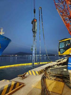 China 180kW 3 Fases de alimentação inferior Vibro compactação Melhorar a capacidade da fundação à venda