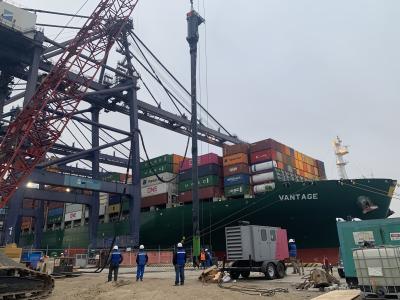 China 3 Fase Inverter Drive Fonte de alimentação Vibroflot Equipamento de melhoria do solo Vibro Coluna de pedra de substituição à venda