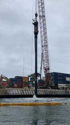 China 3 Phase Inverter Drive Bottom Feed Vibroflot Ground Improvement Equipment Vibro Replacement Stone Column for sale