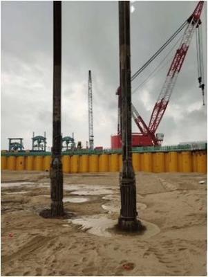 Cina 208 Lpm Livello di olio Vibroflot idraulico Frequenza di vibrazione regolabile Per migliorare il trattamento della fondazione in vendita