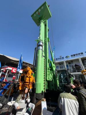 China BVEM 29Nm eccentric moment  hydraulic vibroflot drilling rig equipped sharing hydraulic power system for sale