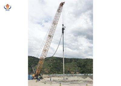 China Soil Improvement Bottom Feed Vibroflot / Vibro Compaction Piling Device for sale