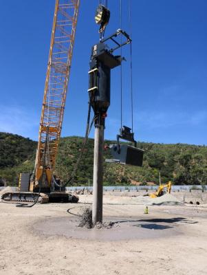 China Crane Type Double Bins Bfs Vibroflotation 180kw Worked Pile Depth 24m for sale
