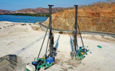 China Alimentação Vibroflot da parte inferior de BVEM para a construção sedimentosa de Clay Soil Improvement Dry Method à venda