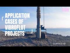 DN325 Voedingsbuis en trillingsfrequentie van 45-55 Hz in BVEM Vibroflot voor hoogfrequente trillingen