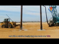 high compaction efficiency vibroflot empowering construction process
