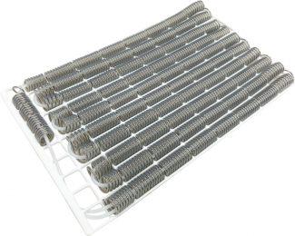 Teflon (PTFE) Immersion Bottom Heater showing heating element design