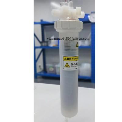 China 200 - 400VAC 1.5KW - 12KW PFA Inline Chemical Heater For Deionized Water Acids for sale