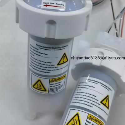 China Ultrapure Industrial Inline Chemical Heater For Semiconductor Process for sale