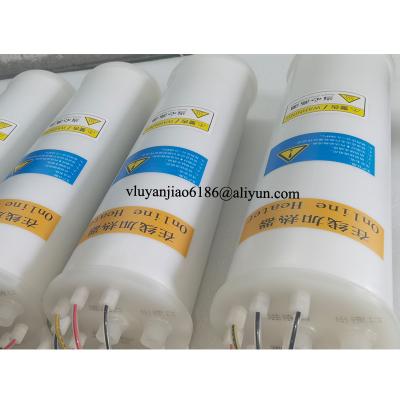 China Ultrapure PFA Inline Chemical Heater Customizable For Aggressive Acids Chemicals for sale