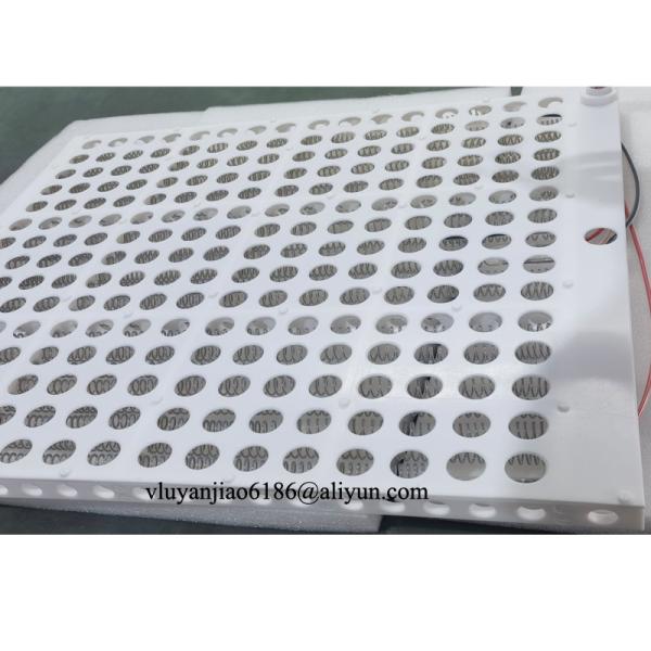 Quality 400V 2 Phase 10KW Chemical Immersion Tank Heaters Fluid Heating 660x578x30mm for sale