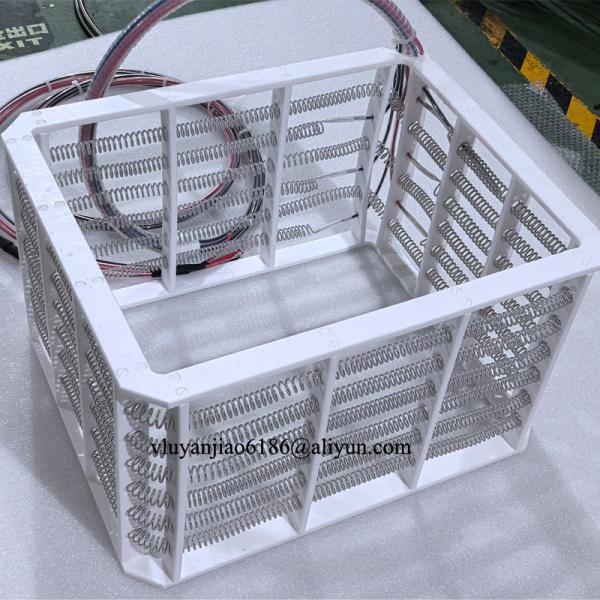 Quality Customizable PTFE Frame Heater Industrial Chemical Immersion Tank Heater for sale
