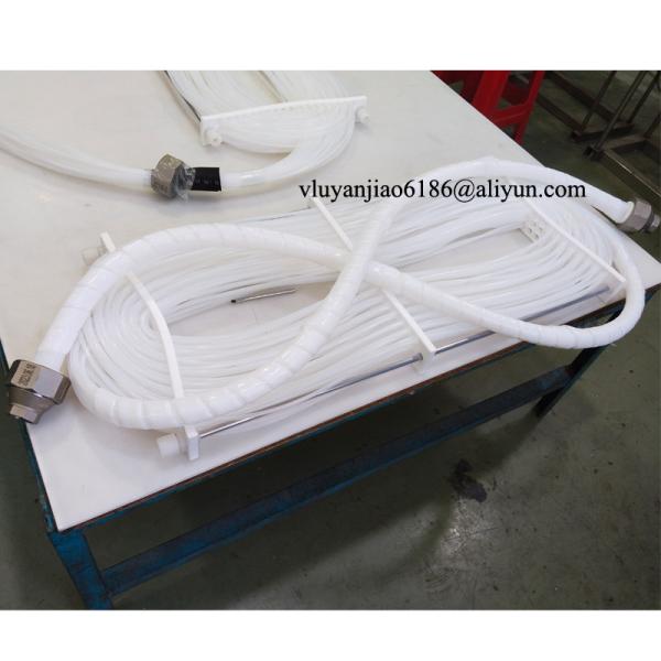 Quality PTFE Immersion Coil Heat Exchanger For Heating Most Aqueous Acid And Alkaline Solutions for sale