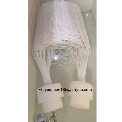 China 30 PSI PTFE Tube Immersion Coil Heat Exchanger For Corrosive / Ultrapure Chemicals for sale