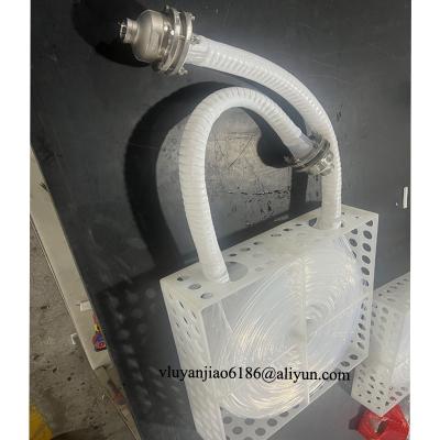 China Thermoplastic Fluoroplastic PTFE Heat Exchanger Anti Corrosive Immersion Type for sale