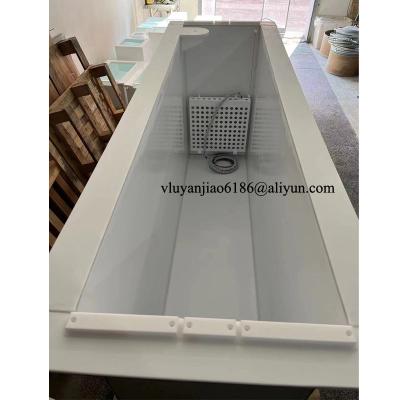 China OEM Chemical Rsistant PTFE Wet Process Tanks For Electroplating Pickling Industry for sale