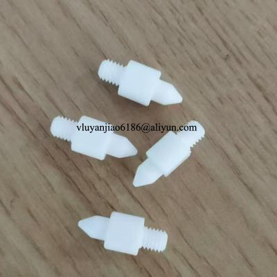 China Polytetrafluoroethylene Teflon PTFE Bolts Screw M4 - M20 Non Conductive for sale