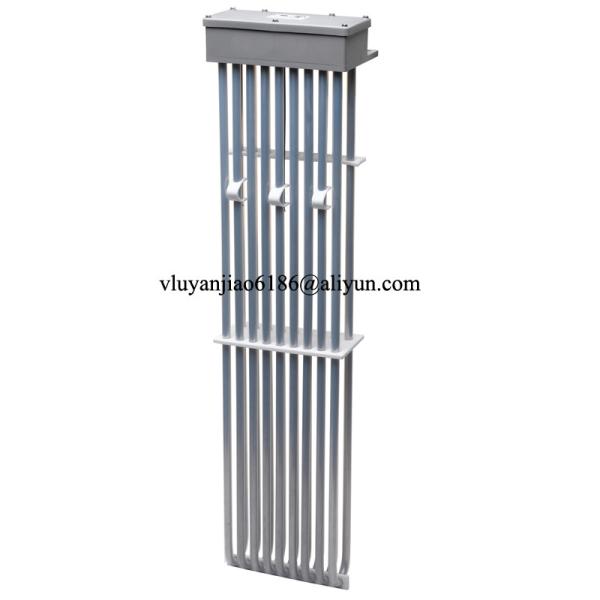 Quality 3 Phase Over The Side PTFE Immersion Heaters Nine Element Fluoropolymer Heater for sale