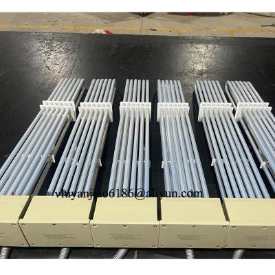 China 4000 watt 6 Element Fluoropolymer(PTFE) immersion heaters 21″ Hot Zone – 30″ Overall Length for sale