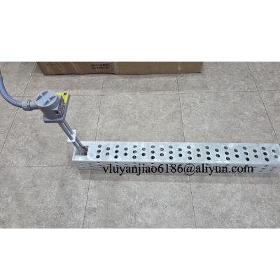 China Spiral L-shape 220V 3phase 5KW PTFE immersion Heater with PP protective case for sale