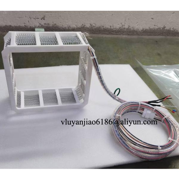 Quality Corrosion Resistant High Efficiency customizable Hollow Annular PTFE Frame Immersion Heater for sale