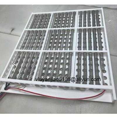 China 530×440×30mm Type-J Thermcouple 6 KW 400 VAC Single Phase PTFE Frame Immersion Heater for sale