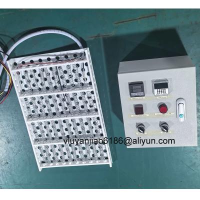 China 220V 1 Phase 3KW PTFE Immersion Heater With A Temperature Control Box For PTFE Tank for sale