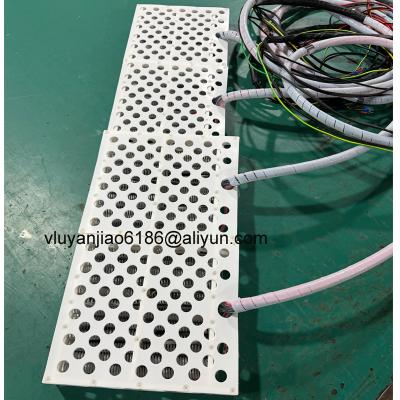 China 220V 3P 3KW 250x240x40mm Small immersion PTFE Frame Heater For Wet Process Tank for sale