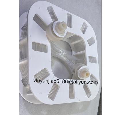 China PVDF/PTFE Frame PFA/FEP/PTFE Immersion Type Heat Exchanger for sale