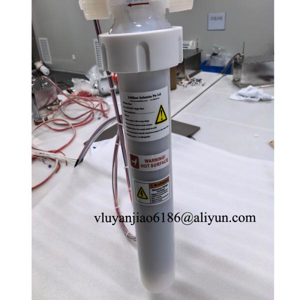Quality 400V 3P 6KW PFA Inline Chemical Heaters For Semiconductor Manufacturing for sale