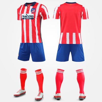 China Suppliers Polyester Material Uniforms Cheap Soccer Uniform Se Chinese Soccer Wear Sets 1 Set Sportswear for Boys Adults for sale