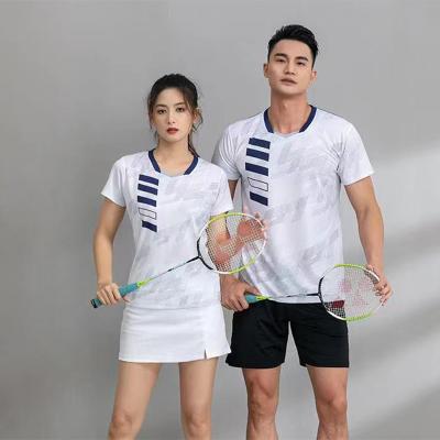 China Tennis Uniforms and Short Badminton Table Tennis Uniforms Men's Tennis Uniforms Comfortable Sportswear for sale