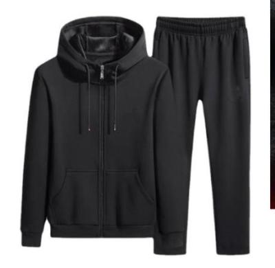 China Hot Sale JC Warm jackets and trousers winter warm kids hoodie blanket with velvet hoodie and trousers set custom logo name for sale