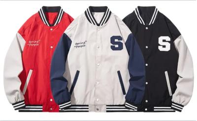 China Baseball clothes men's 2023 spring and autumn new trend embroidered men's jacket for sale