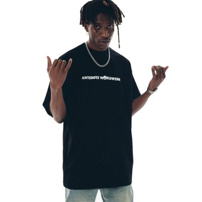 China Wholesale men's blank crew neck design printed logo short sleeve white T shirt Future Script Sleeve accept customer's logo for sale