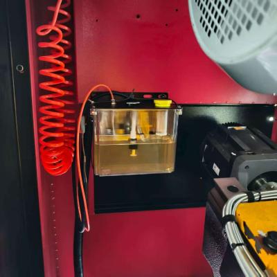 China Angled Push CNC Circular Saw Machine Red Black Industrial Circular Saw for sale