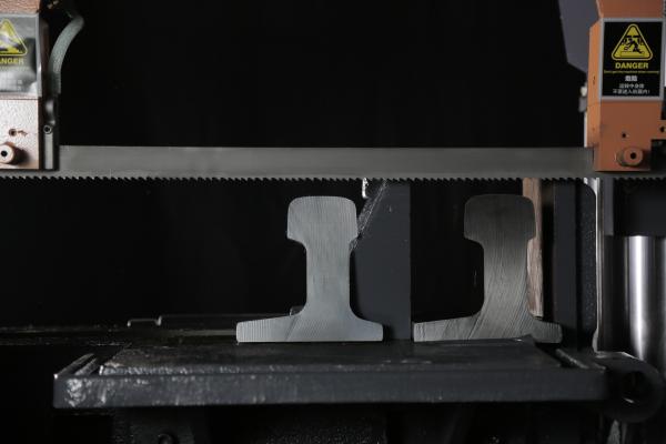 Quality B-45 Precision CNC Horizontal High Speed Band Saw Machine For Alloy Steel Solid for sale