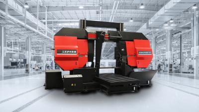 China 5500W Metal Band Sawing Machine 2900MM Vertical Band Saw High Precision for sale