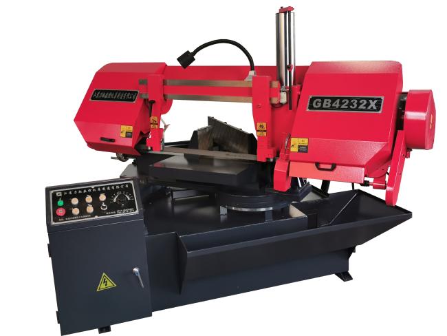 GZ4232 CNC Automatic Horizontal Band Saw in operation